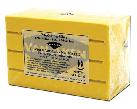 PLASTALINA MODELING CLAY YELLOW 4.5LB | Michaels