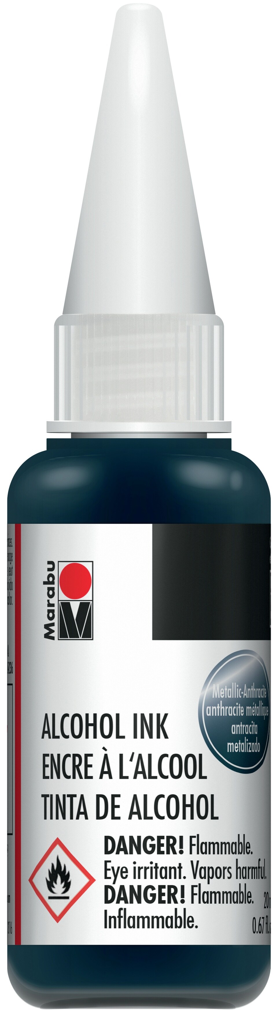 Marabu Alcohol Ink 20Ml-Metallic Anthracite | Michaels