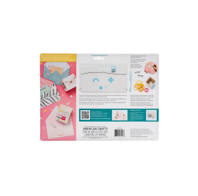 We R Memory Keepers Explosion Card Punch Board - 60000104 by American ...