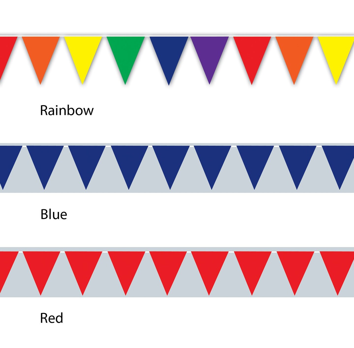 Black Pennant Banner (Pack of 12) | Michaels