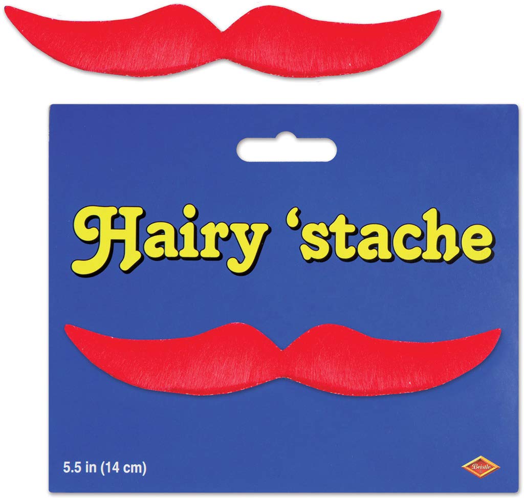 Hairy 'stache (Pack of 12) | Michaels