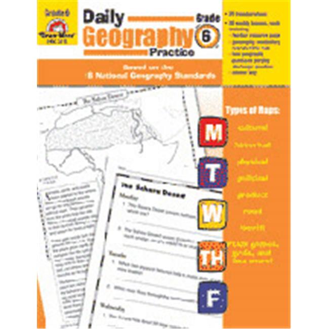 Evan-Moor Emc3715 Daily Geography Practice Grade 6 | Michaels