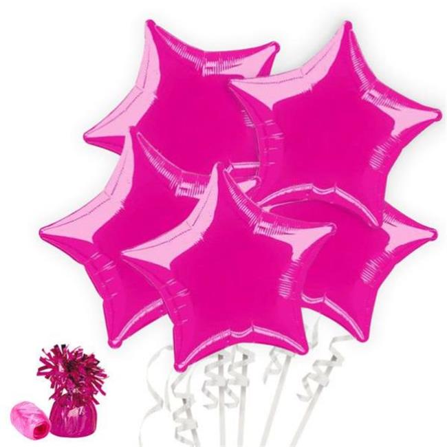 Bright Pink Star Balloon Bouquet Kit | Michaels
