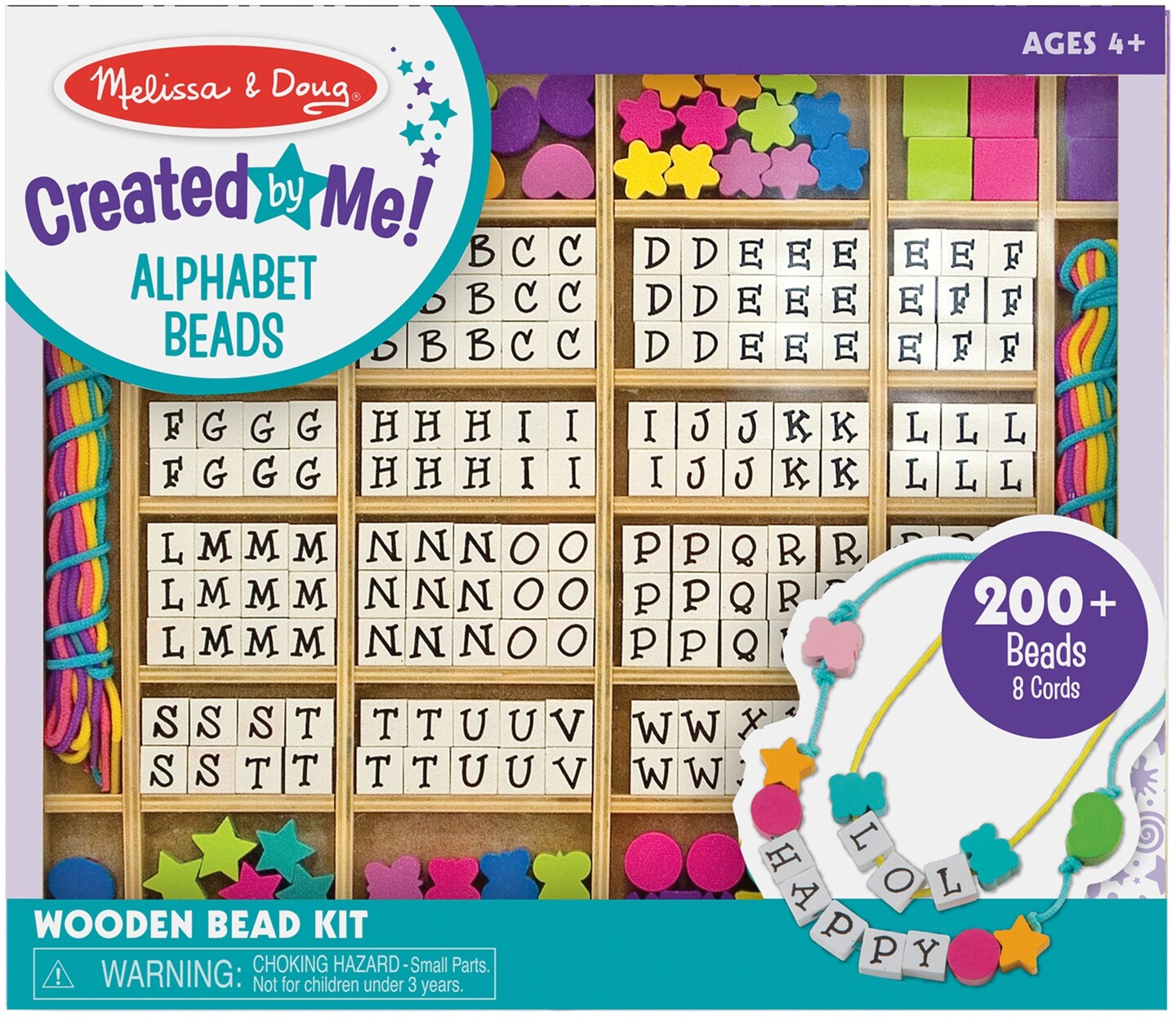 Melissa & Doug Wooden Stringing Beads Kit | Michaels