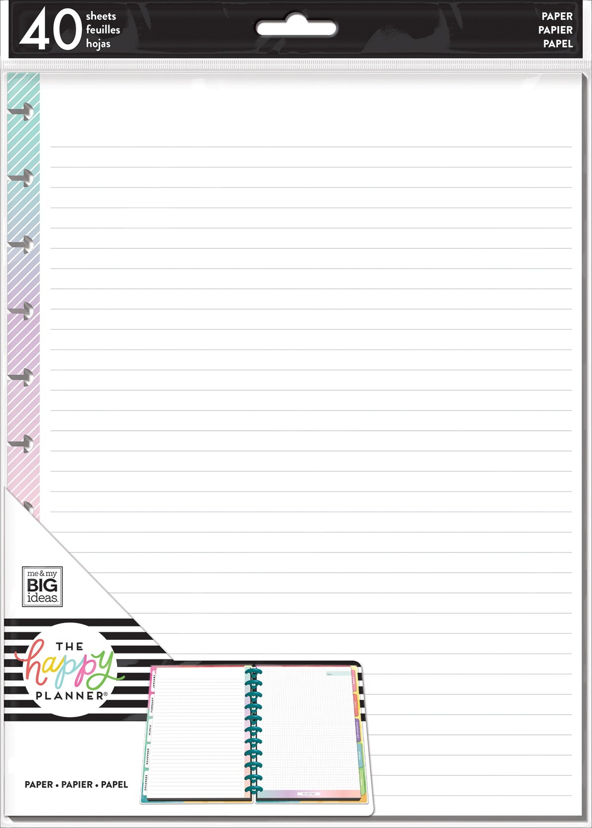 Happy Planner Big Full Sheet Fill Paper 40/Pkg-You Got This | Michaels