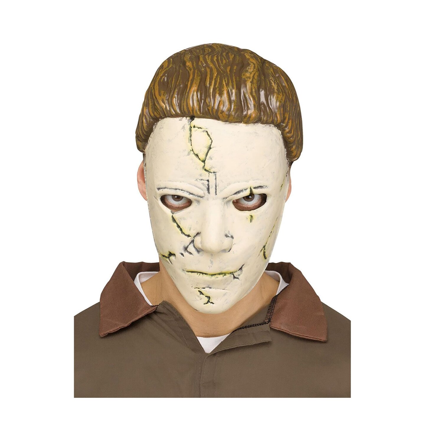 Halloween Michael Myers Adult Costume Memory-Flex Mask | One Size ...