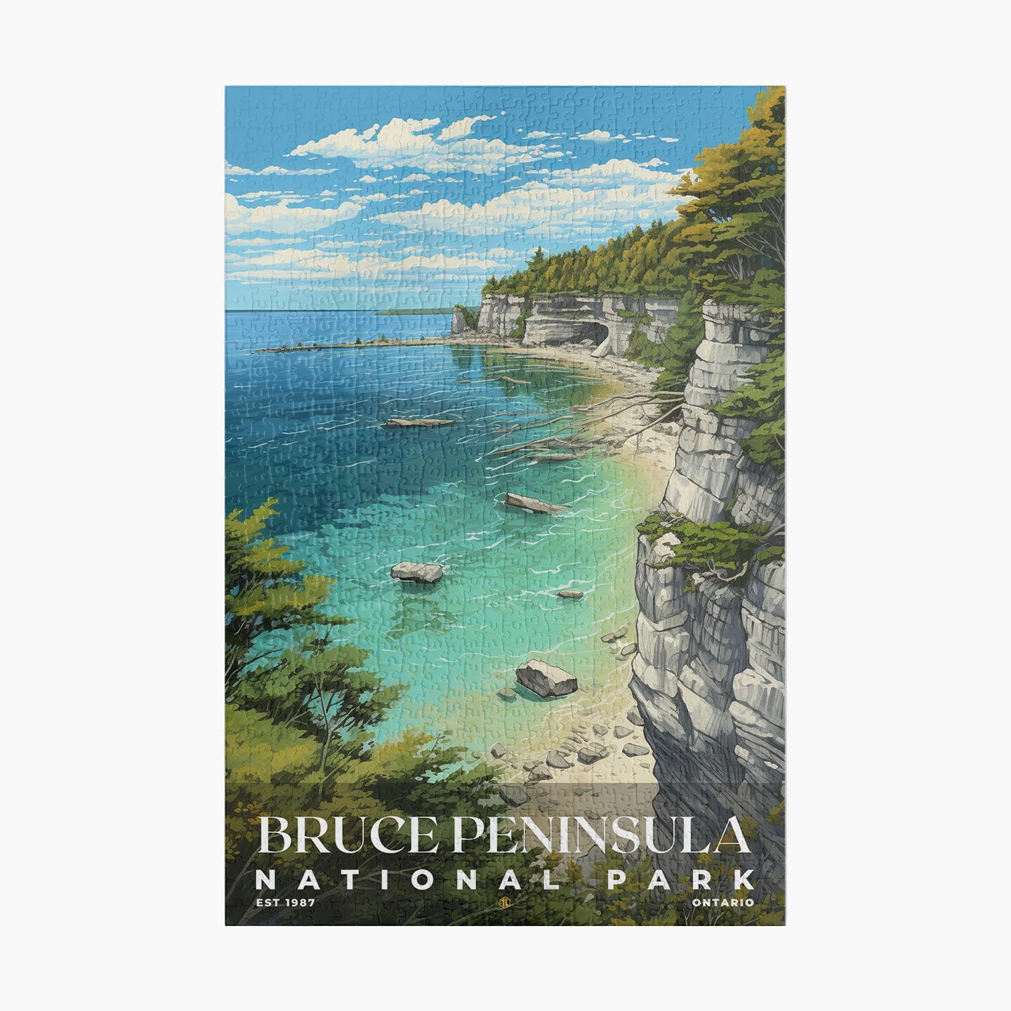 Bruce Peninsula National Park Jigsaw Puzzle, Family Game, Holiday Gift ...