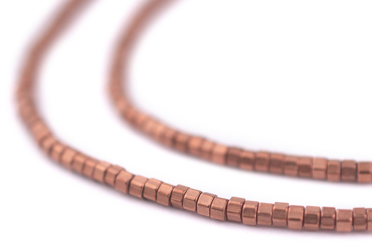 TheBeadChest Copper Prism Heishi Beads (3mm) | Michaels
