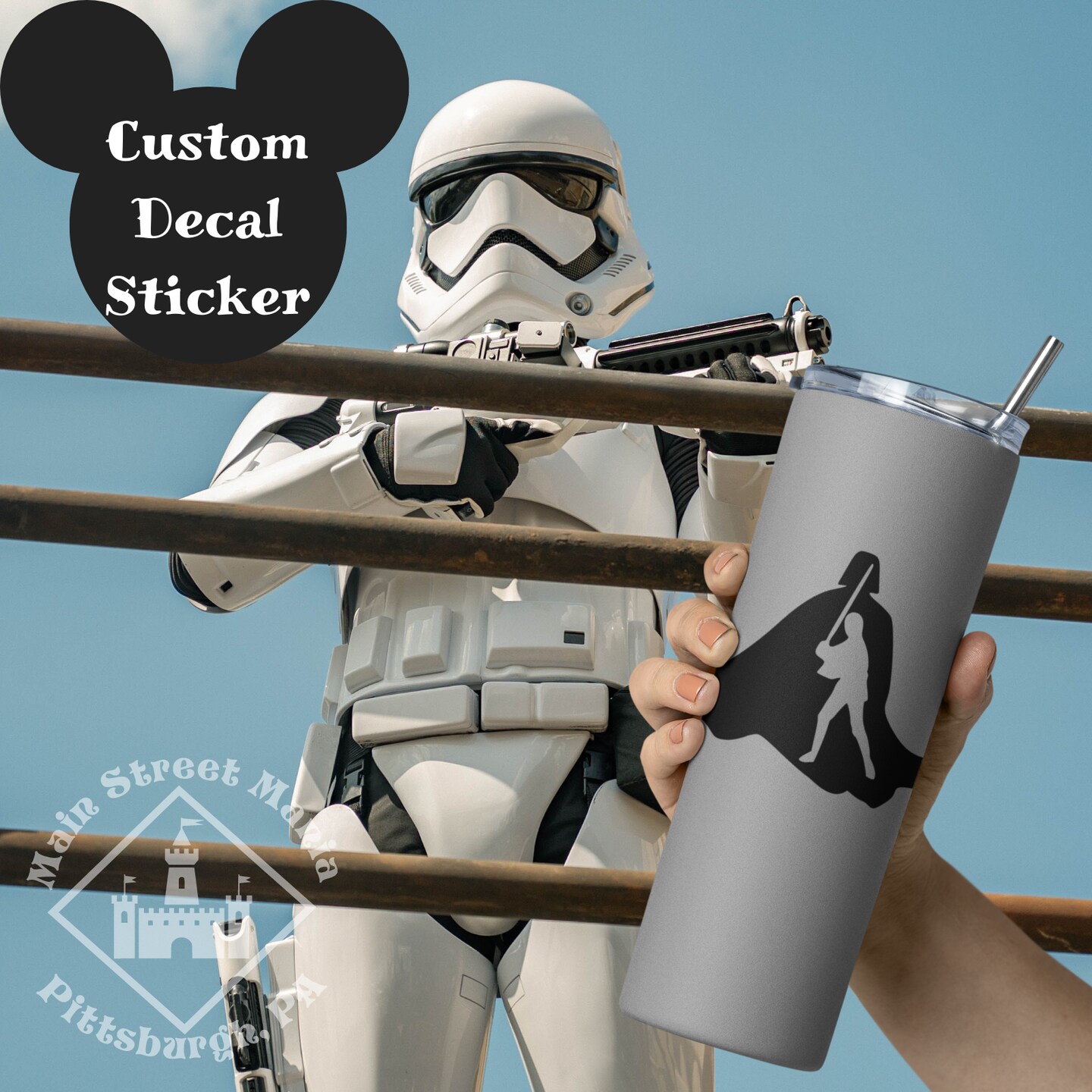 Darth Skywalker Star Wars Decal Sticker | MakerPlace by Michaels