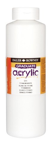 Graduate Acrylic 1000Ml White | Michaels