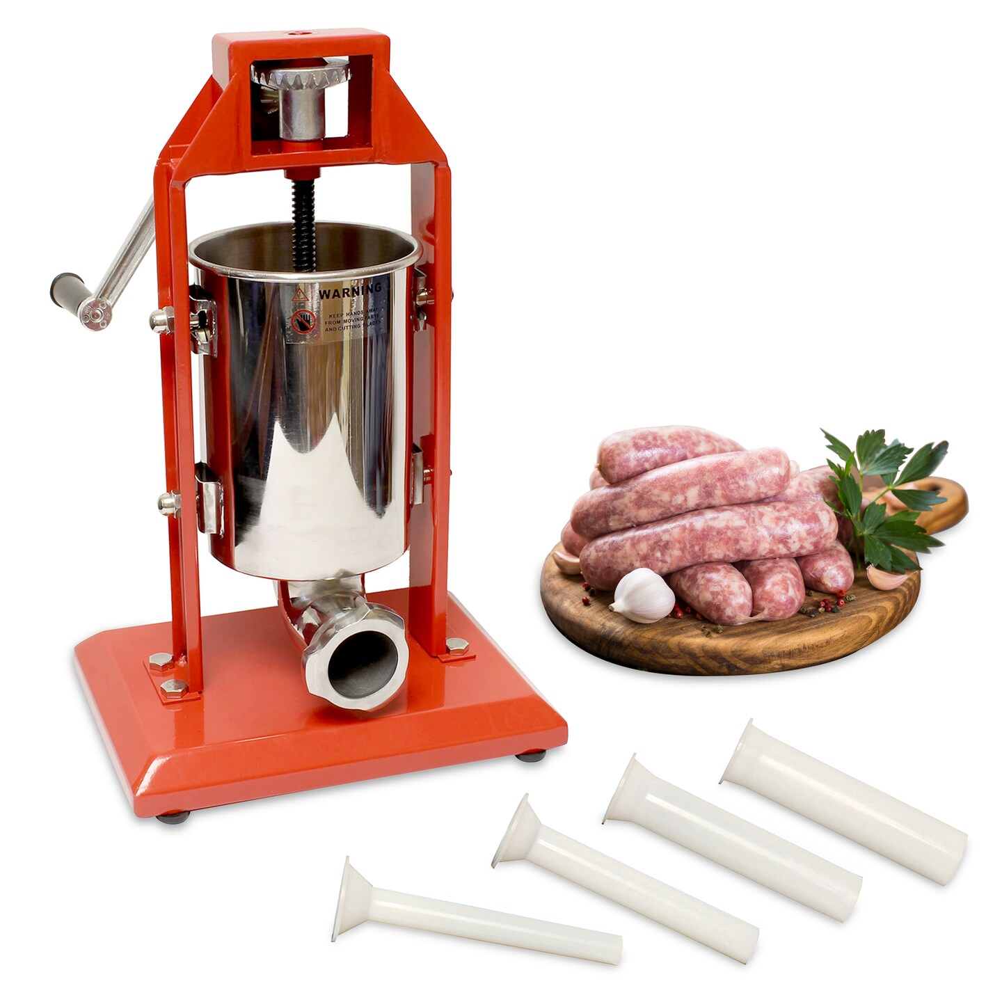 7Penn | Vertical Meat Stuffer – 3L Sausage Stuffer Machine with ...