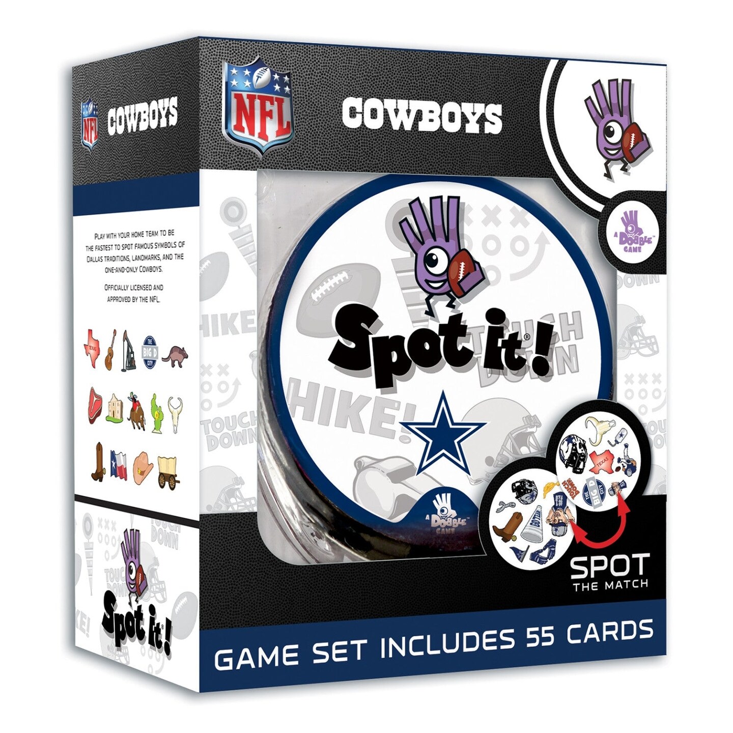 MasterPieces Dallas Cowboys Spot It! Card Game | Michaels