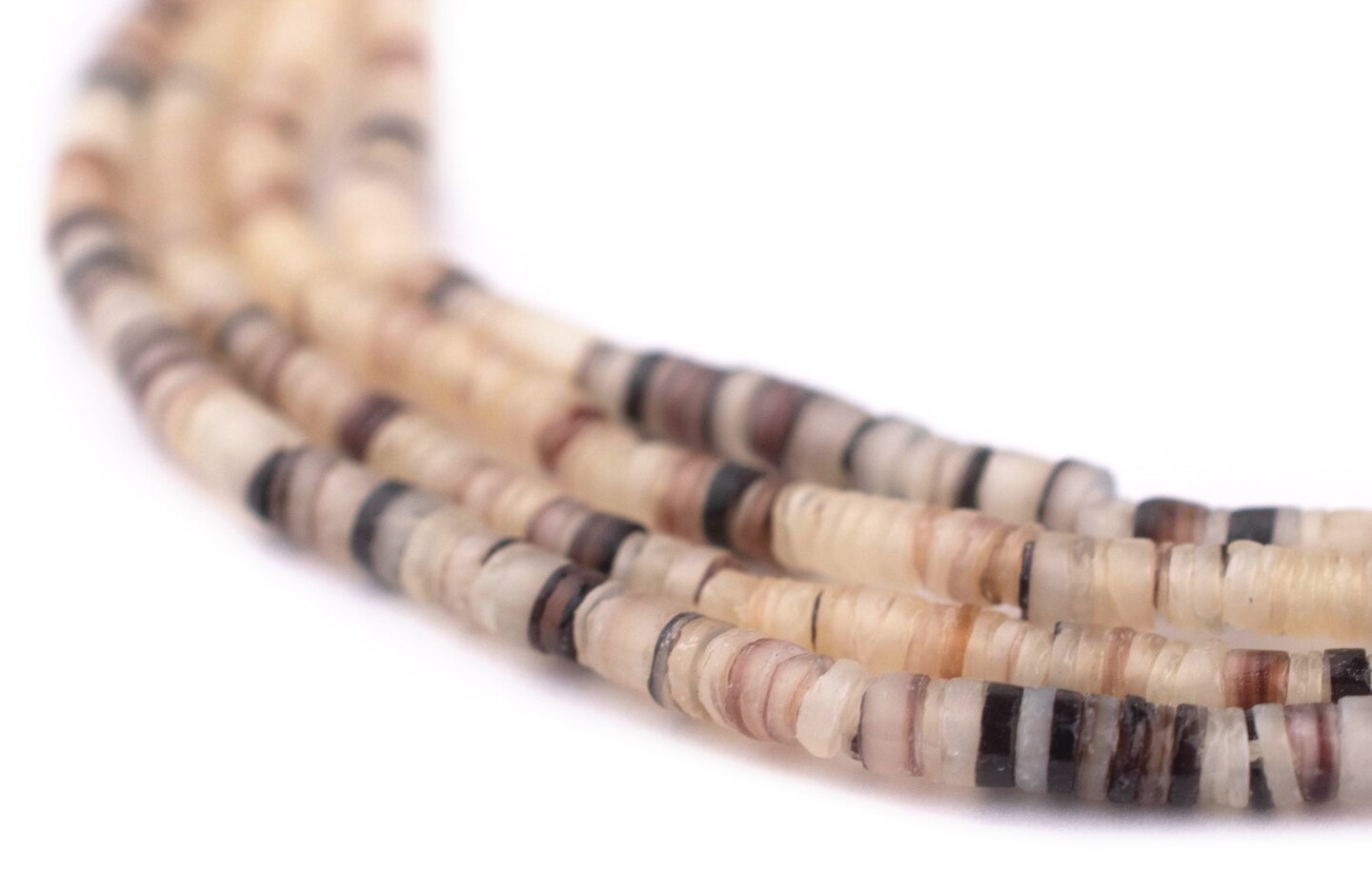 TheBeadChest Mustard Yellow Natural Shell Heishi Beads (3mm) | Michaels