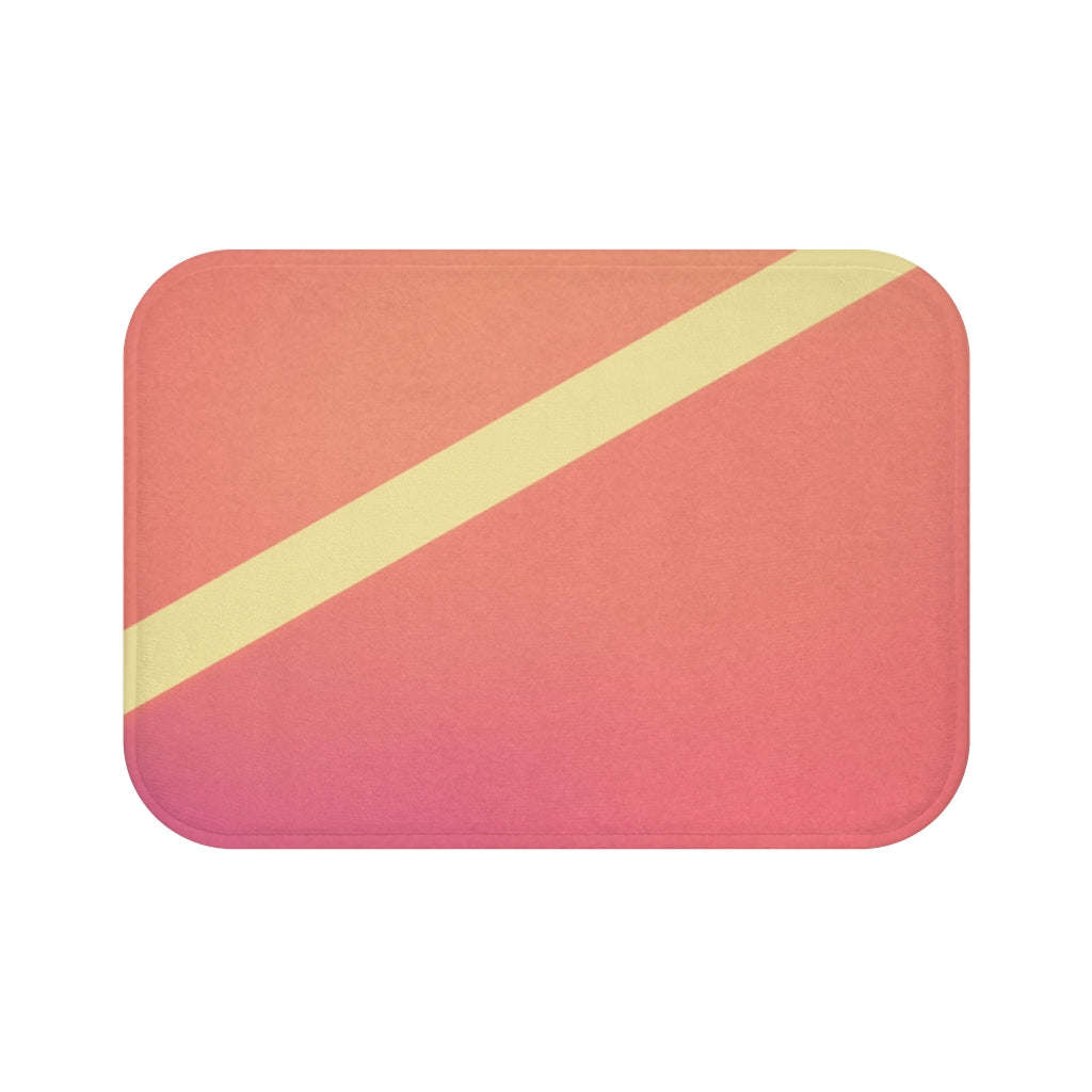 Pink Gradient Abstract Bath Mat Home Accents | Michaels