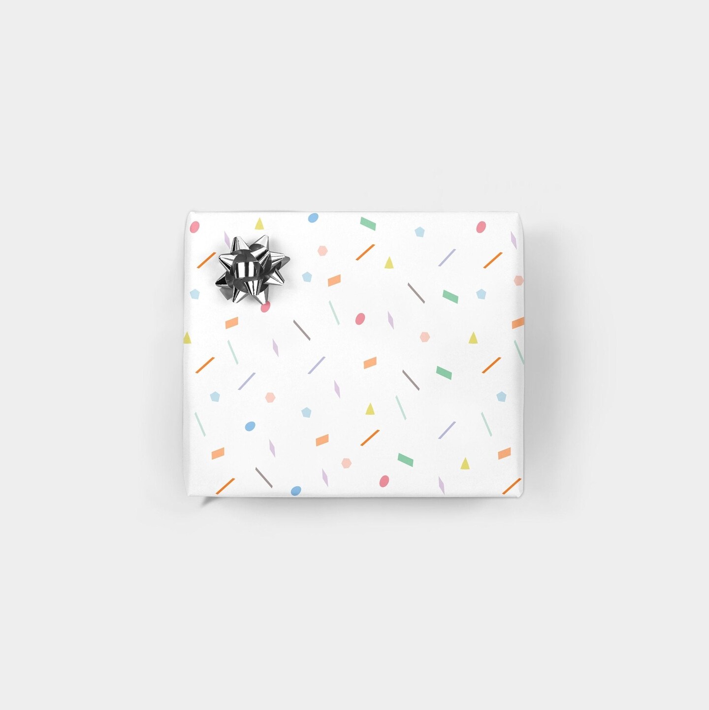 Colorful Confetti Pattern Gift Wrap | Michaels