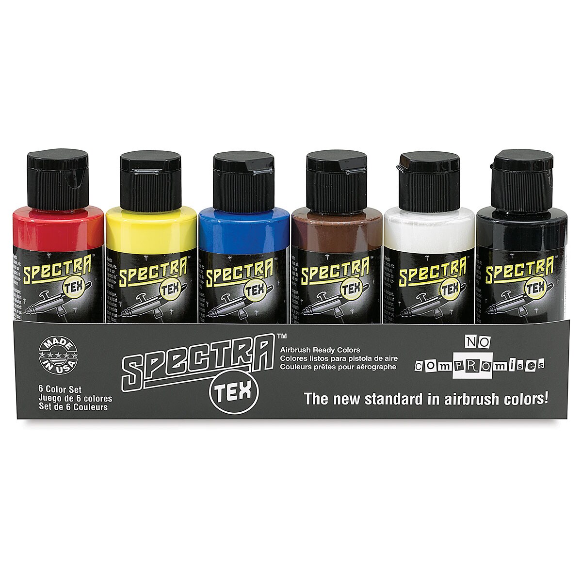 Badger Spectra Tex Airbrush Color - 2 oz, Set of 6, Opaque | Michaels