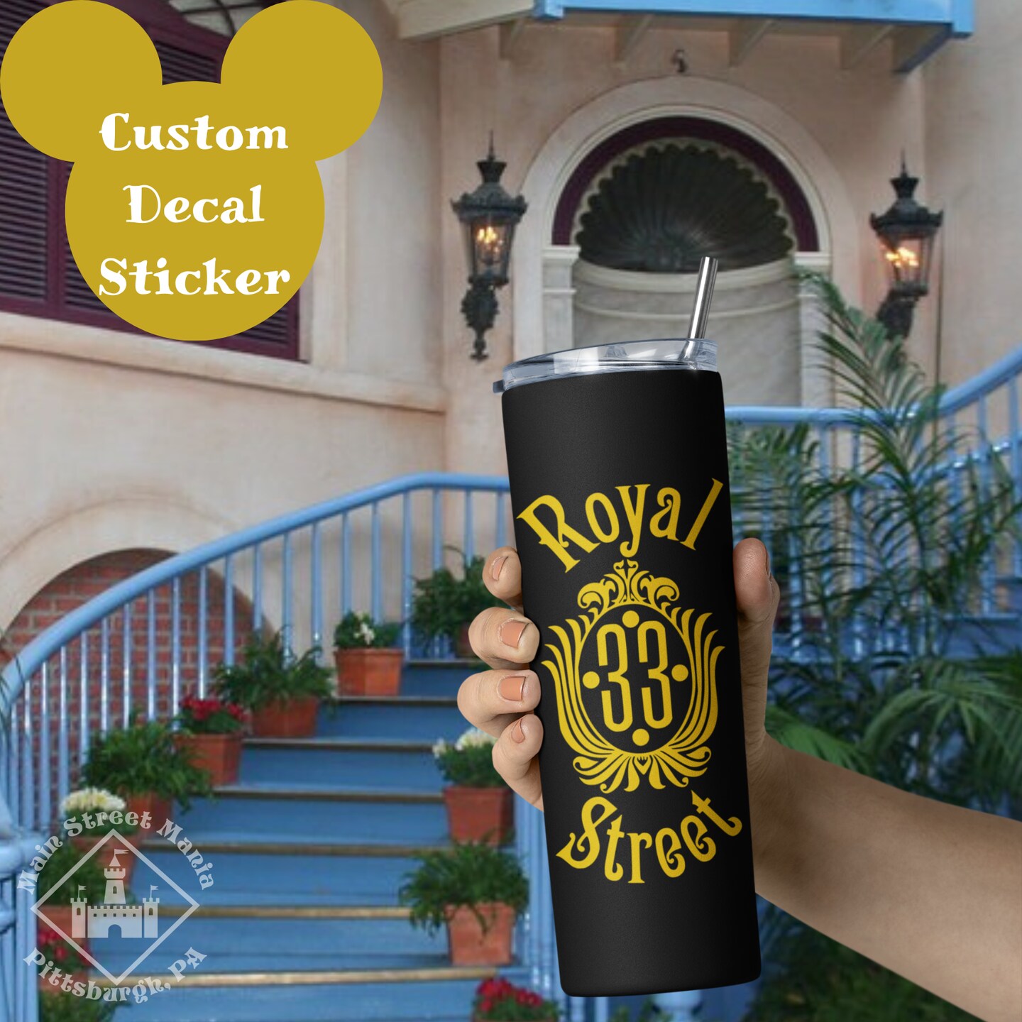 Club 33 Royal Street Decal Sticker Disney Inspired | MakerPlace by Michaels