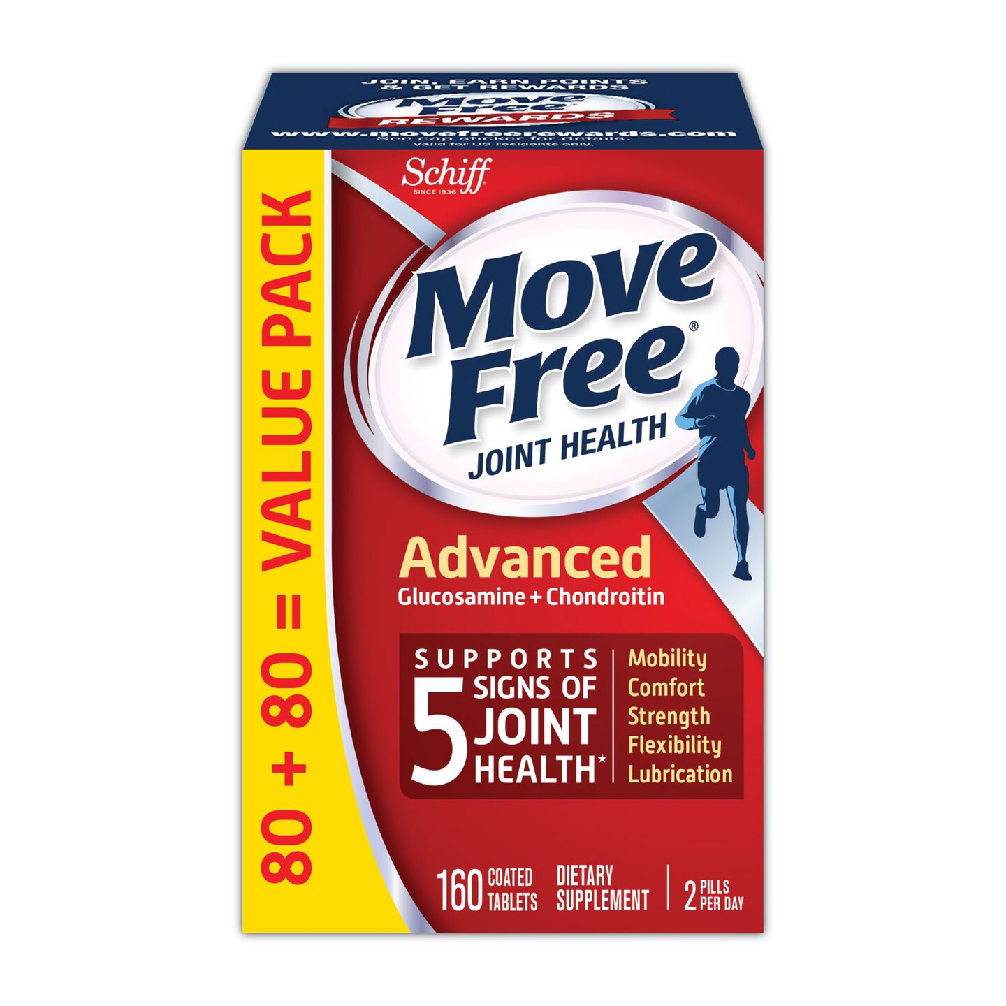 Move Free Advanced Joint Health Tablet, 160 Tablets | Michaels