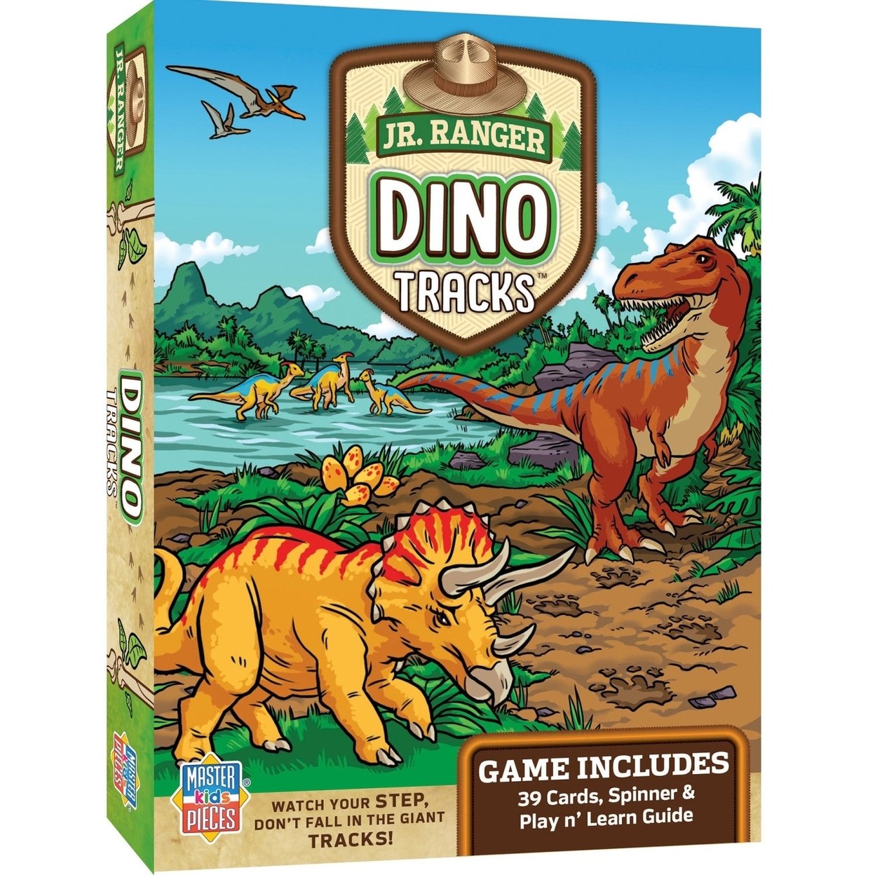 MasterPieces Jr. Ranger Dino Tracks Card Game | Michaels