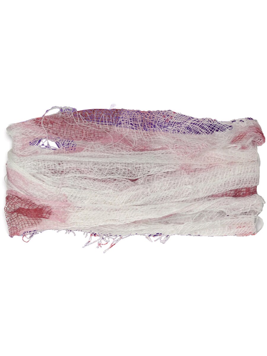 24' Halloween Bloody Gauze Wrap Hospital Patient Costume Accessory ...