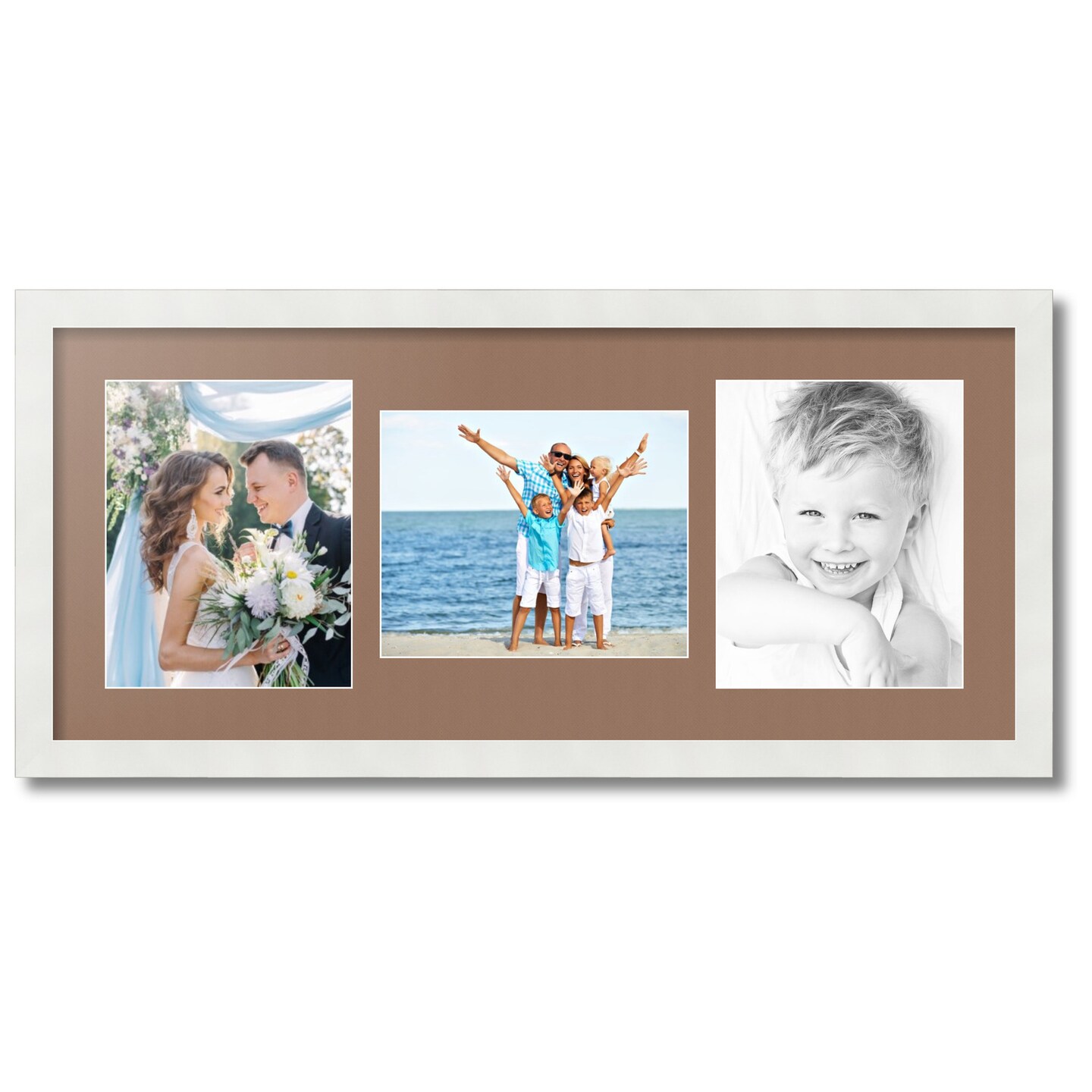 ArtToFrames Collage Photo Picture Frame with 3 - 8x10 inch Openings ...