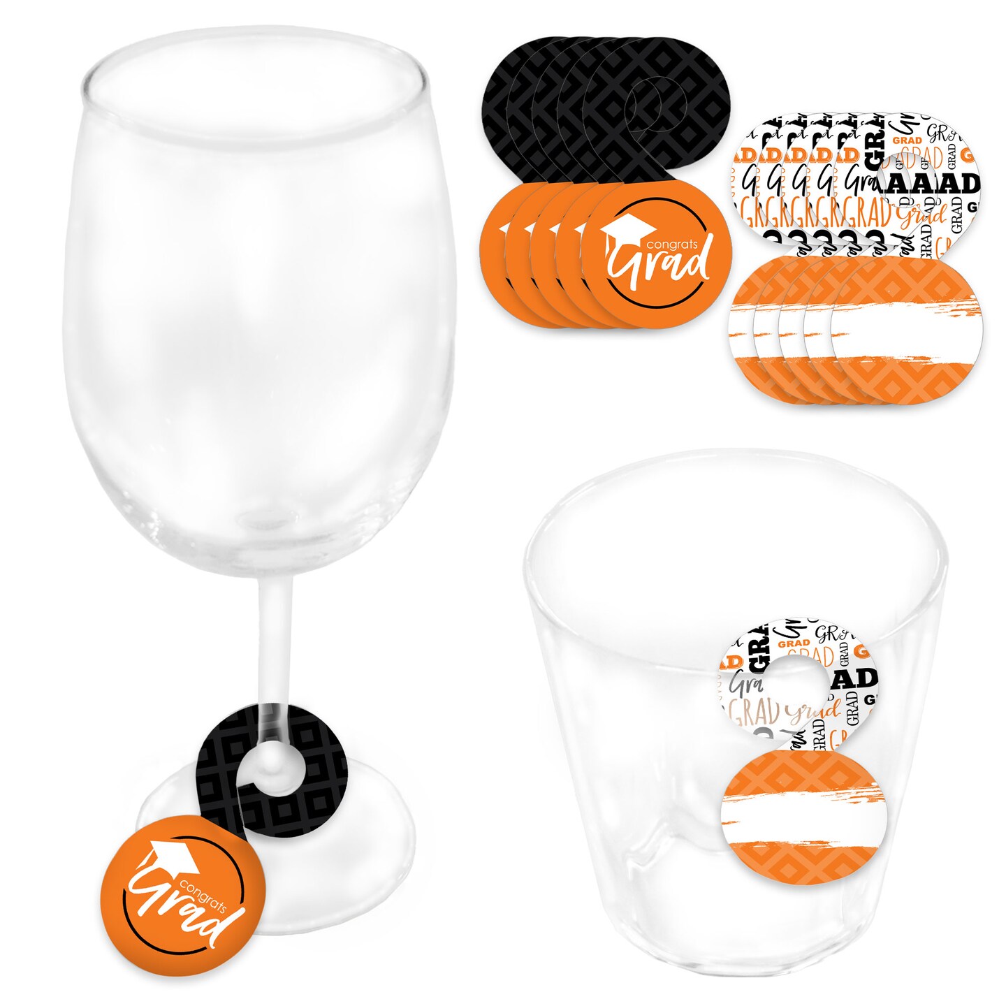 Big Dot of Happiness Orange Grad - Best is Yet to Come - Orange ...