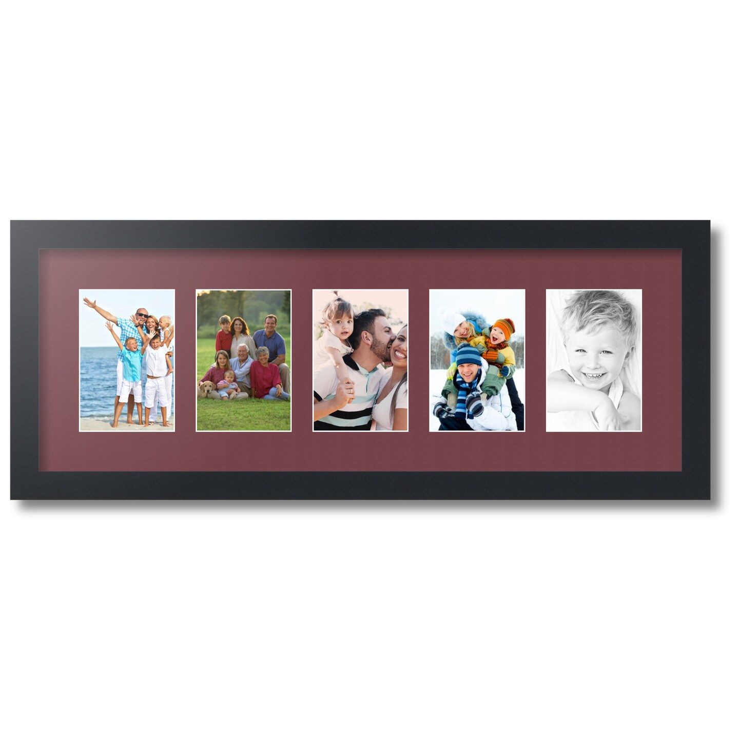 ArtToFrames Collage Photo Picture Frame with 5 - 4x6 inch Openings ...