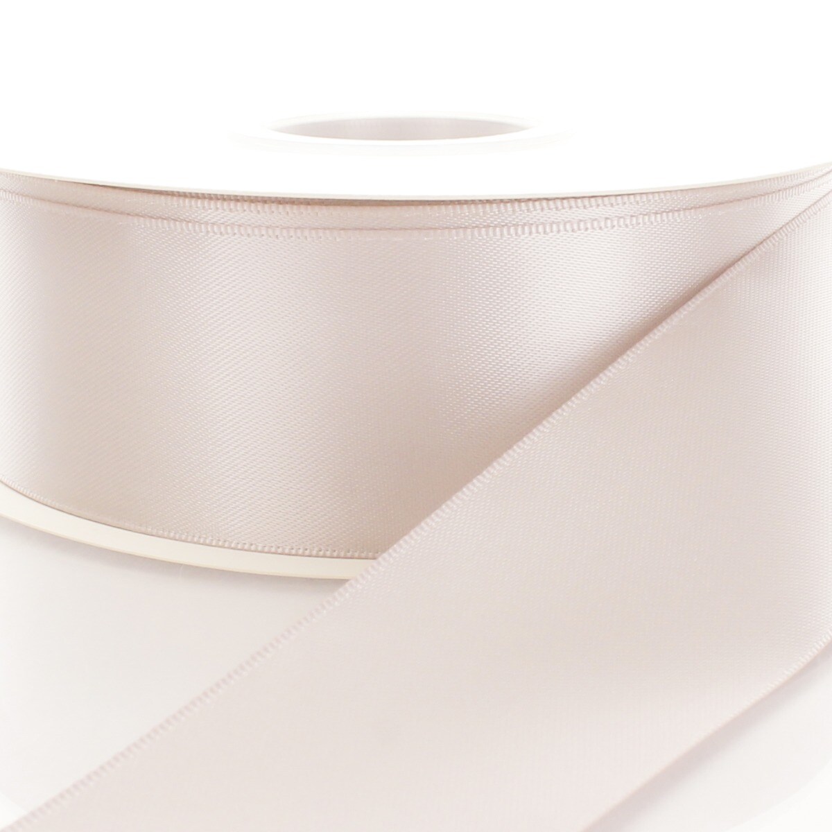 3" Double Faced Satin Ribbon 818 Beige 100yd | Michaels