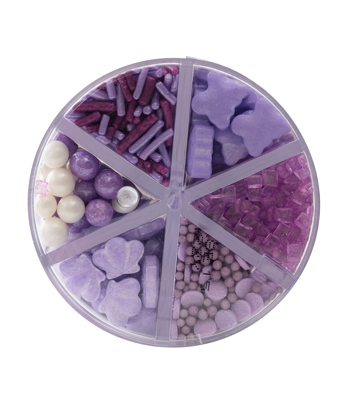 Sweetshop Sprinkle Jar 3oz-Purple, 6 Cell | Michaels