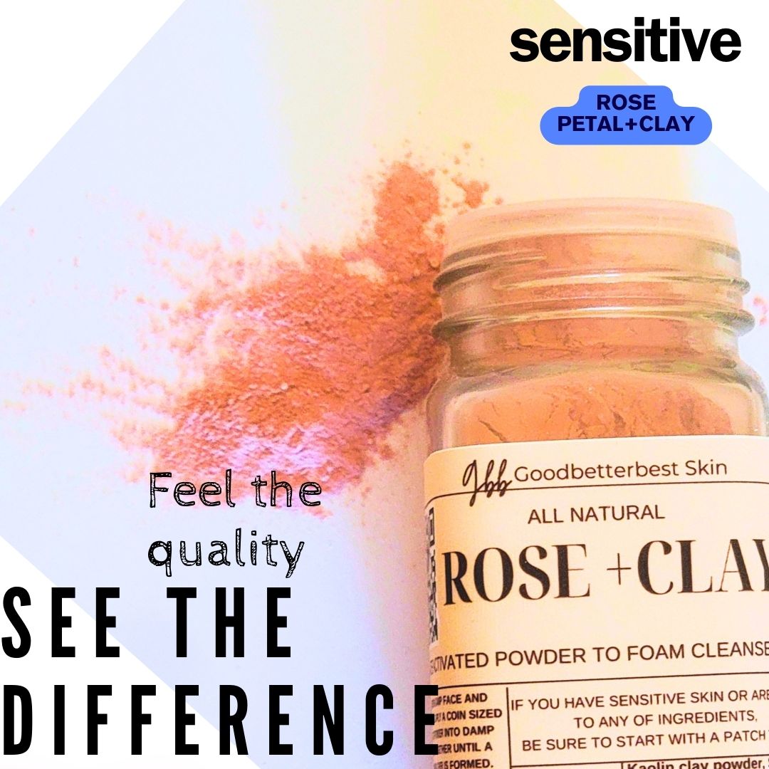 Ancient wisdom! Natural powders to gentle foam cleanser mask 4oz Rose ...