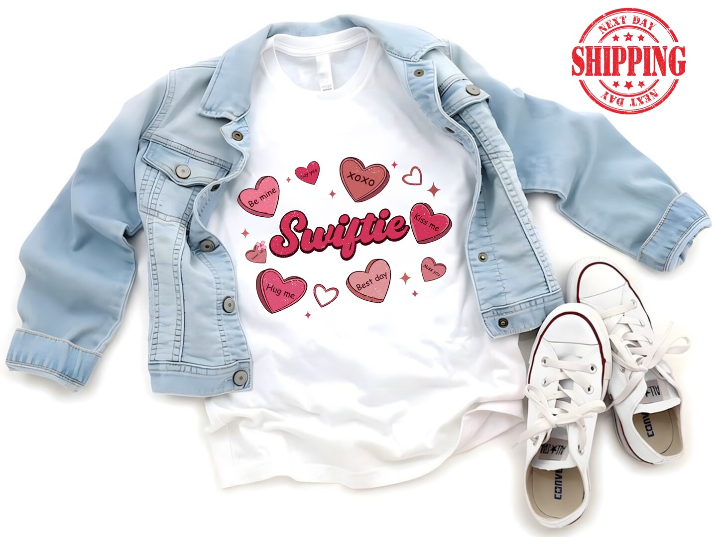 Cute Swiftie Valentine Sweatshirt Eras Tour T Shirt Swiftie Fan T