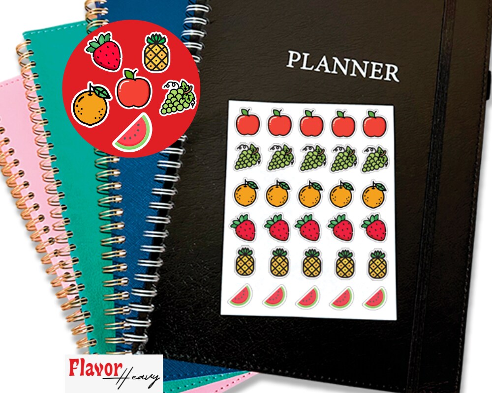 Planner- Assorted Fruit Sticker Pack | MakerPlace by Michaels