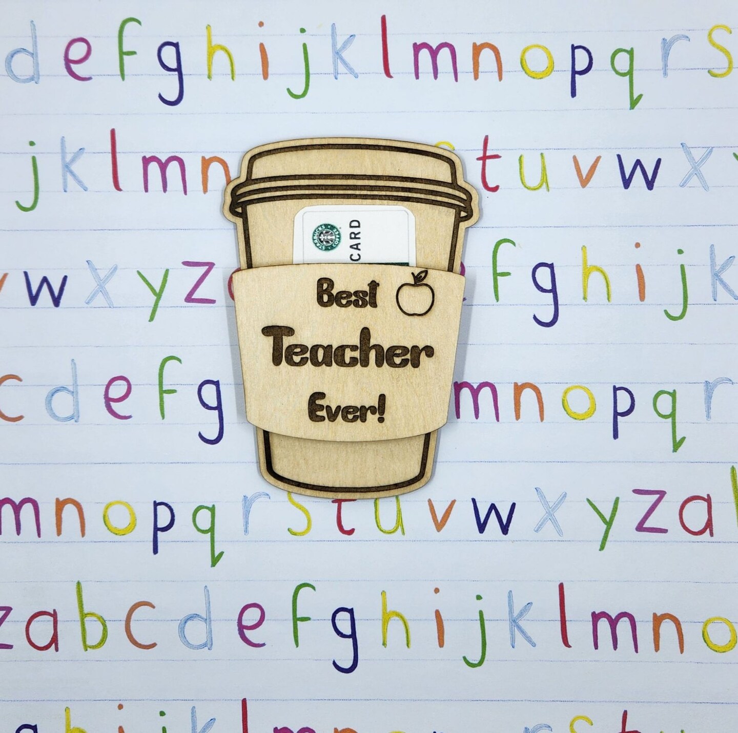 Coffee Gift Card Holder, Teacher Appreciation, Teacher Gift, Gift Card ...