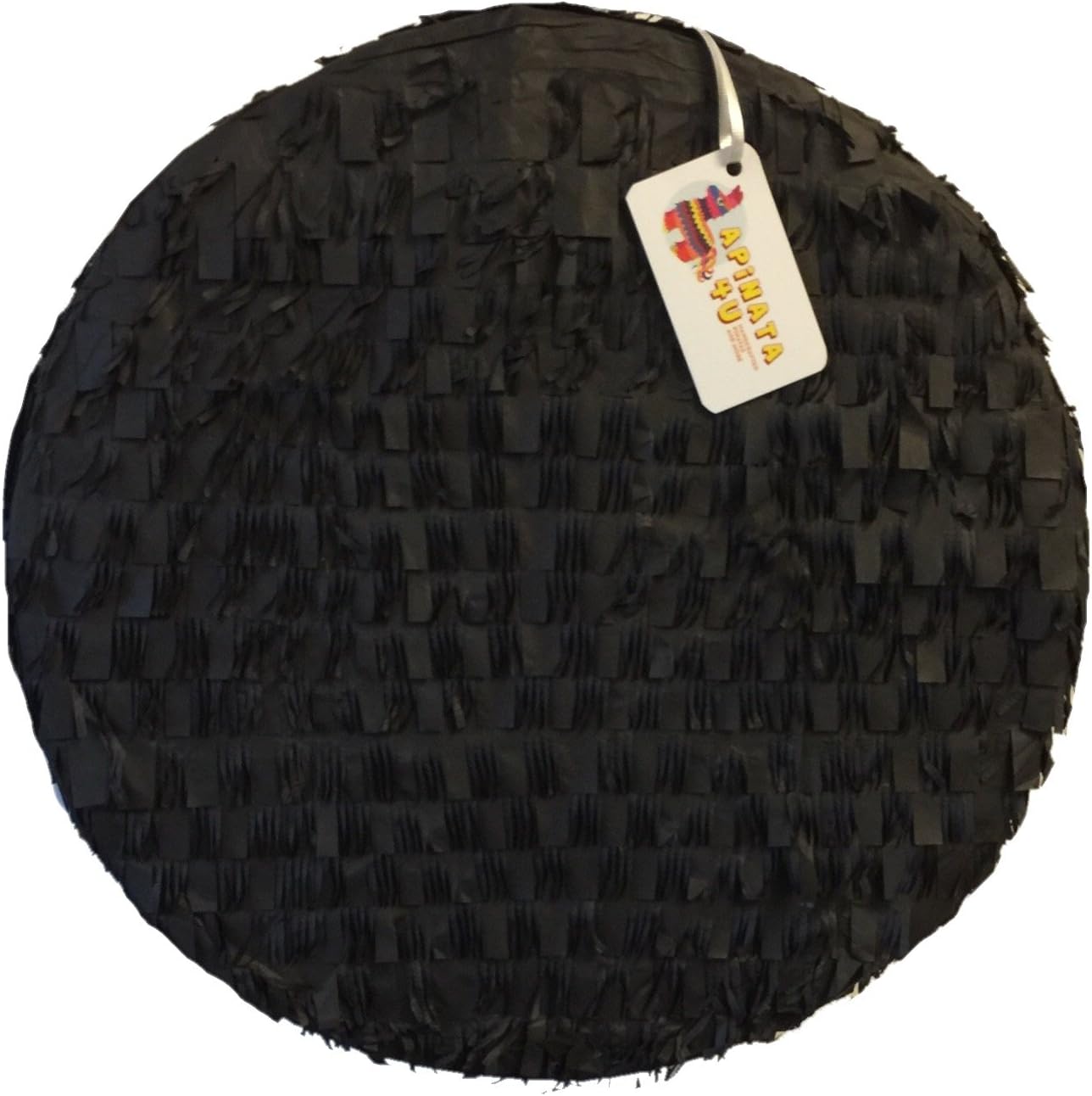 APINATA4U 16" Blank Canvas Pinata in Sleek Black - Craft Your Own ...