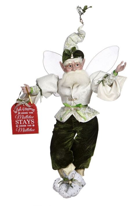 Mark Roberts Mark Roberts Beige and Green Mistletoe Magic Christmas ...
