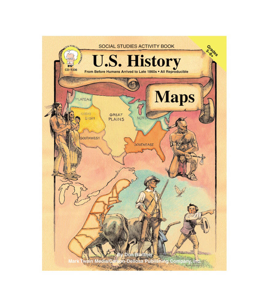 Mark Twain - U.S. History Maps, Grades 5 - 8, Model: Grades 5 - 8 ...
