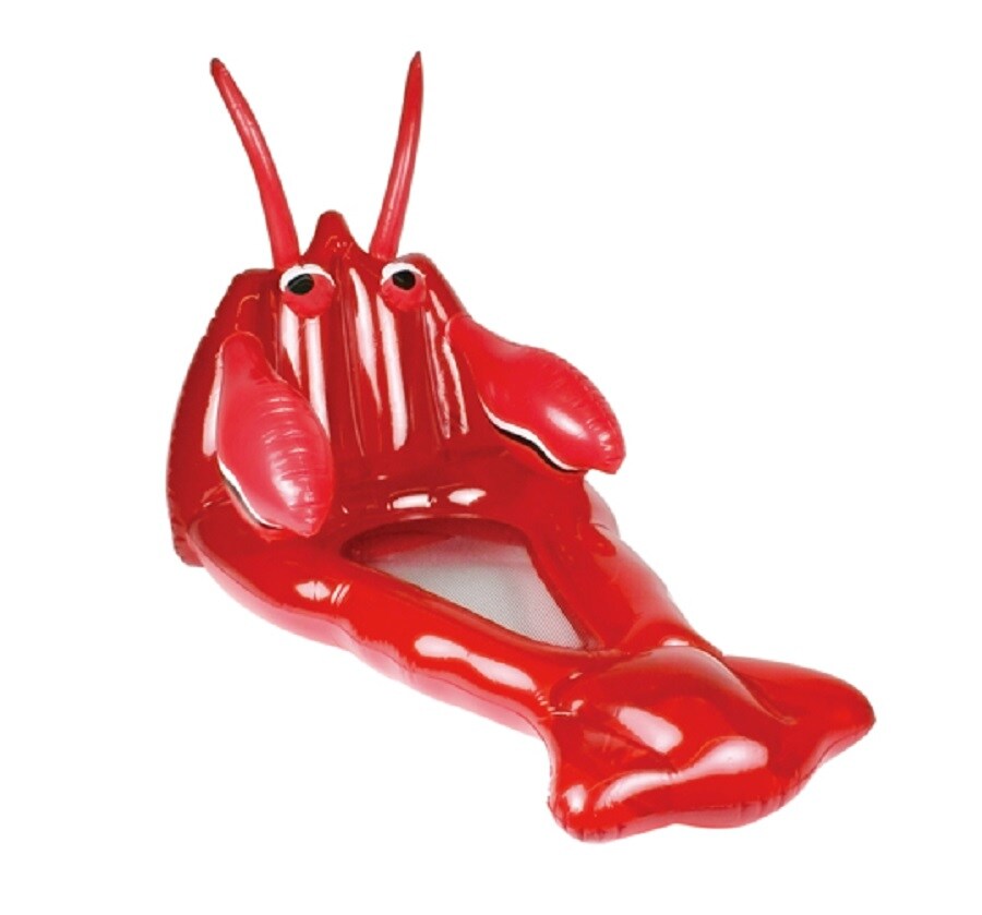 Swim Central Inflatable Scarlet Red Lobster Children's Swimming Pool ...