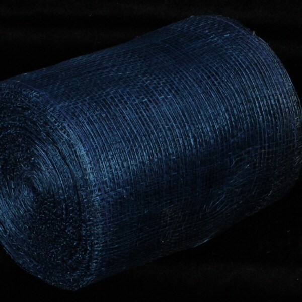 The Ribbon People Royal Blue Sinamay Abacá Fiber Craft Ribbon 5" x 32 ...