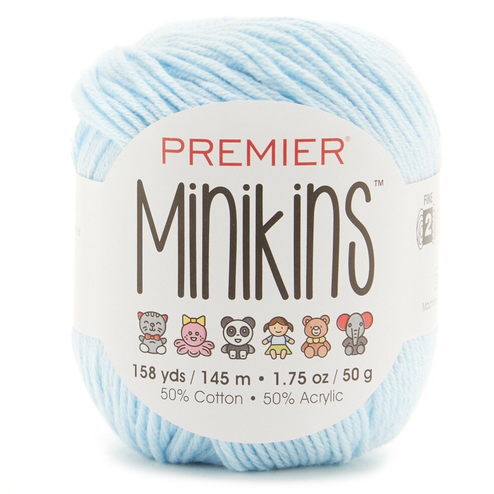 Premier Minikins Yarn-Ice Blue | Michaels