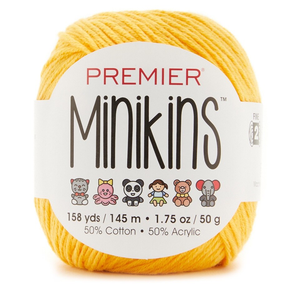 Premier Minikins Yarn-Marigold | Michaels