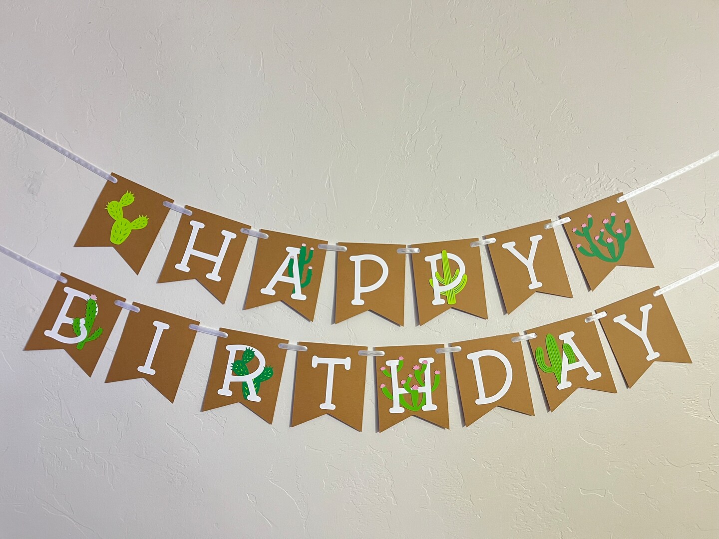 Cactus Birthday Banner | MakerPlace by Michaels