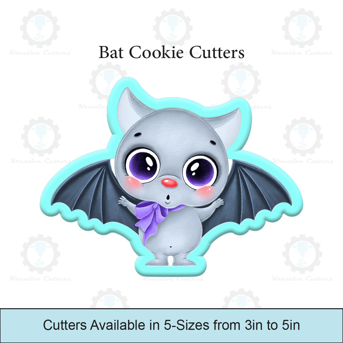 Bat Cookie Cutter | 3D Printed | MakerPlace by Michaels