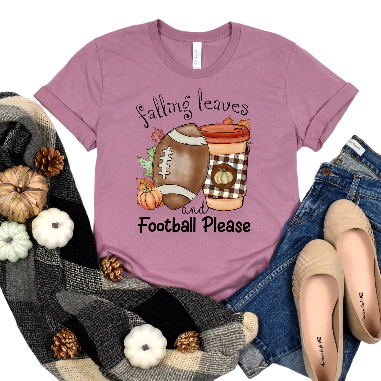 "Falling Leaves and Football Please" DTF Transfer Film | Michaels