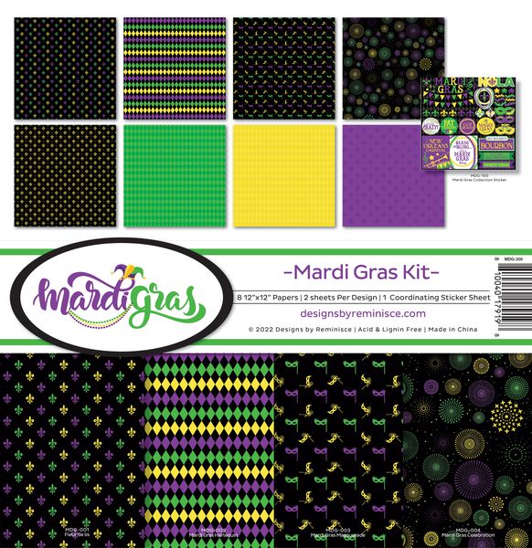 Reminisce Mardi Gras Collecton Kit | Michaels
