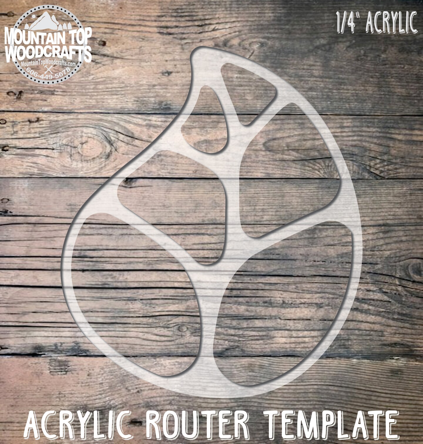 Autumn Leaf Plate Tray 2 ~ Acrylic Inlay Wood Router Template Stencil ...