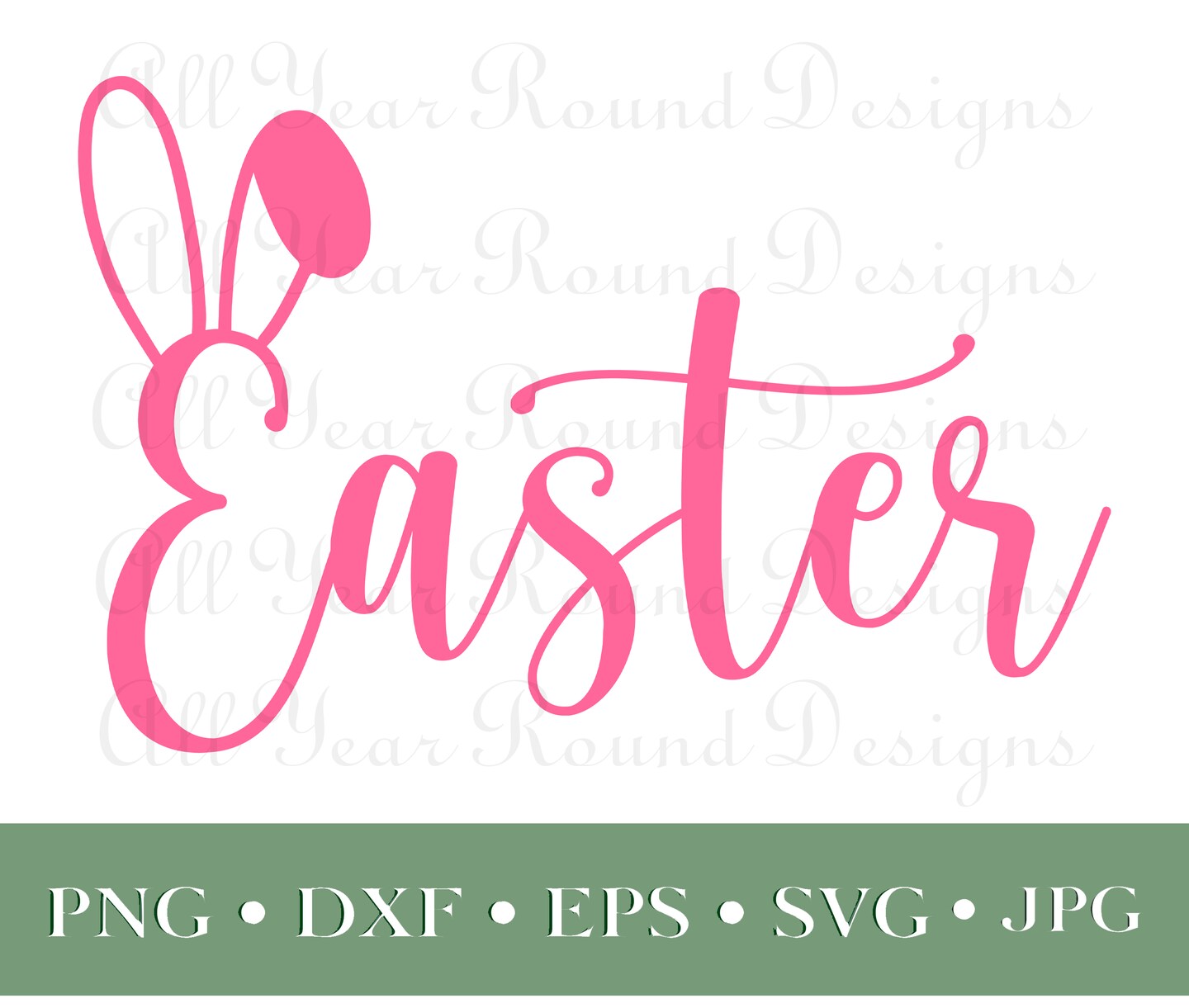 Easter Decor SVG PNG DXF EPS JPG File Digital Download, Happy Easter ...