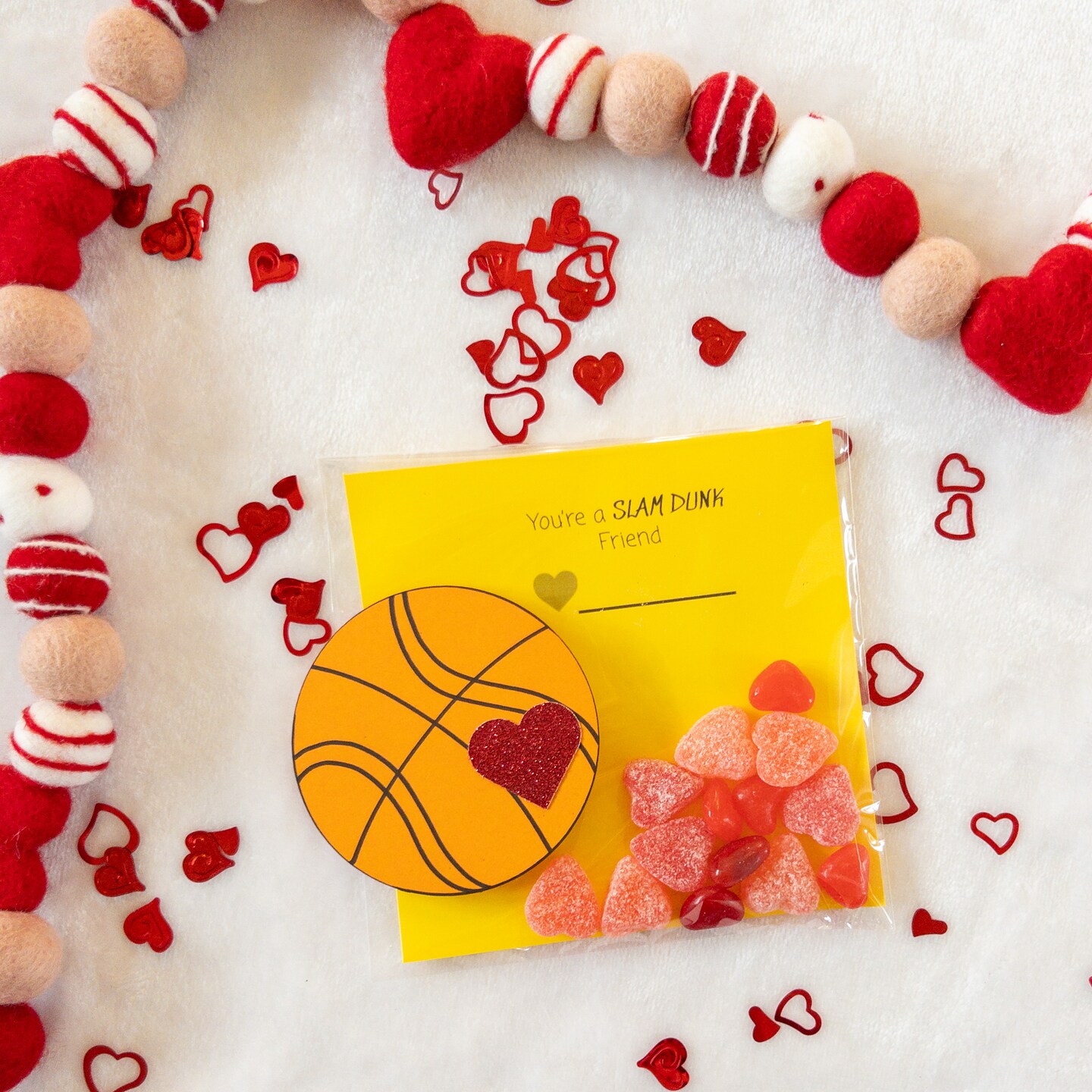 Basketball Treats Valentines Day Valentine Gift Valentne's Day