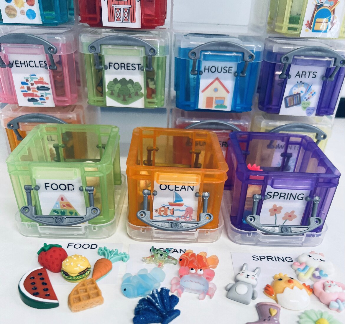 Speech Therapy Mini Objects for Themed Therapy Theme Trinkets for ...