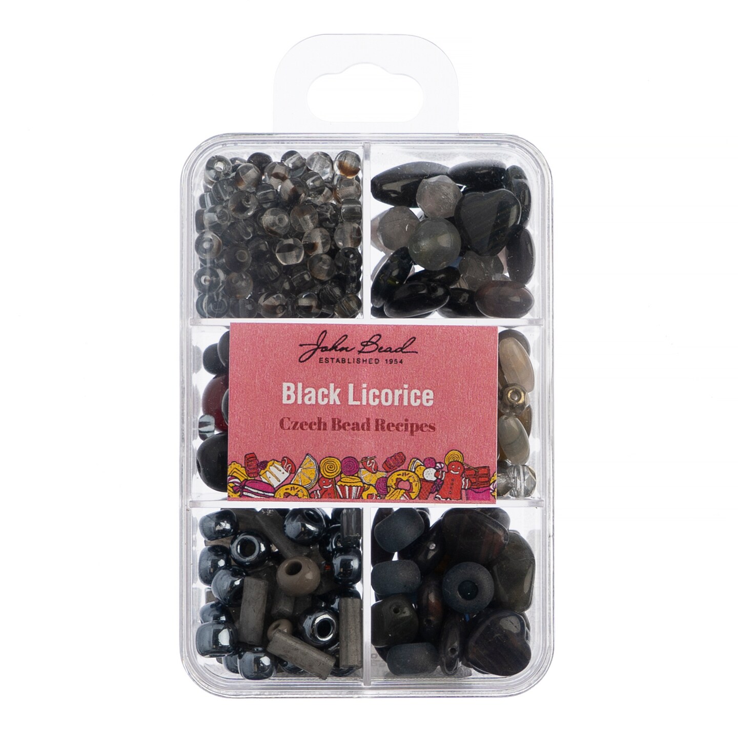 John Bead Recipe Box Czech Glass Beads Kit | Michaels