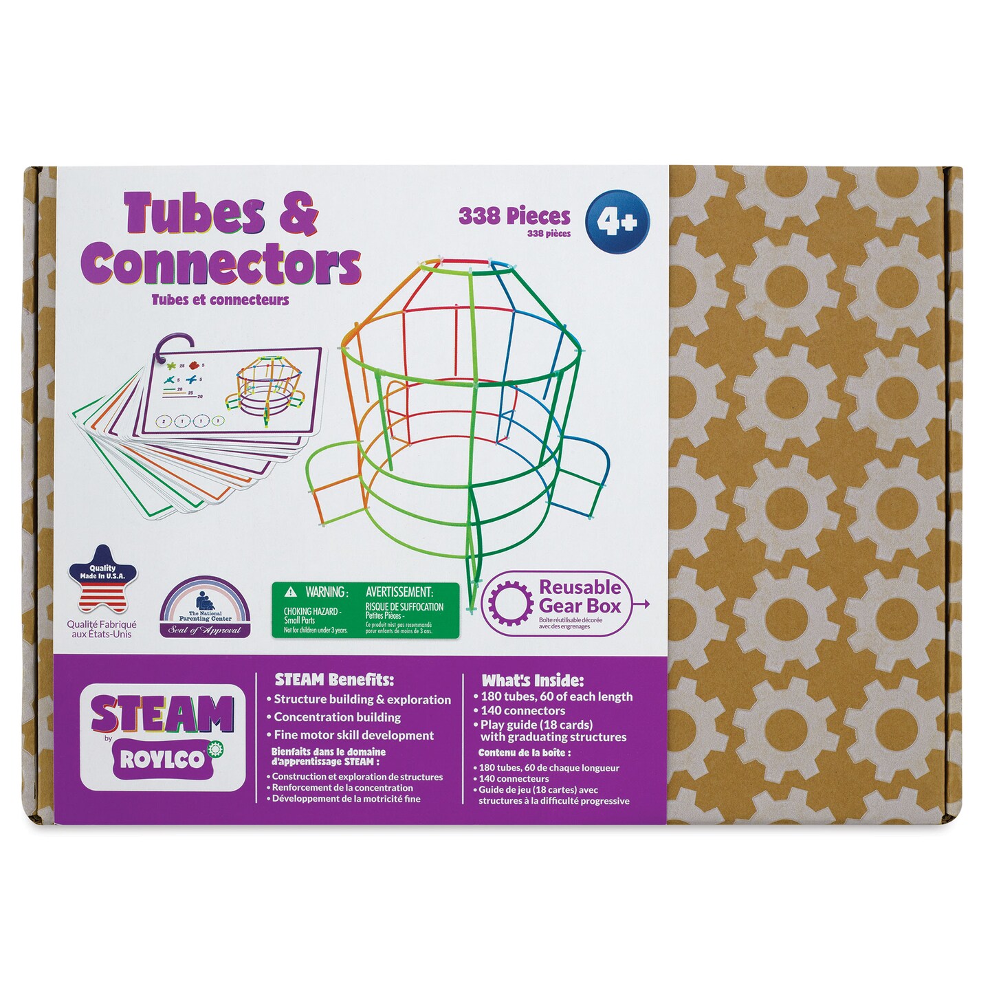 Roylco Tubes and Connectors Kit - Set of 338, Count: 1, Model: R20306 ...
